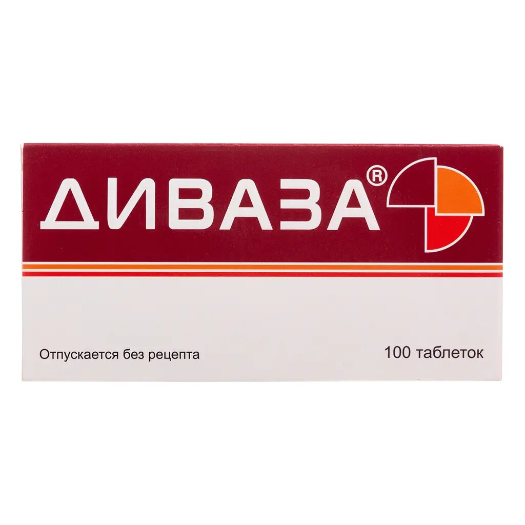 Диваза таблетки для рассасывания 100 шт