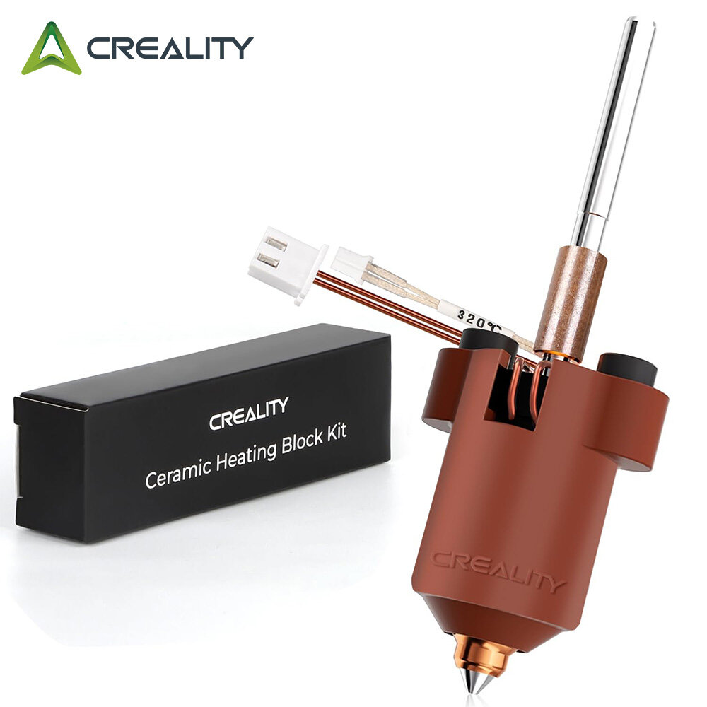 Комплект керамического нагревателя Creality K1C, высокая температура 300°C, высокоскоростная печать