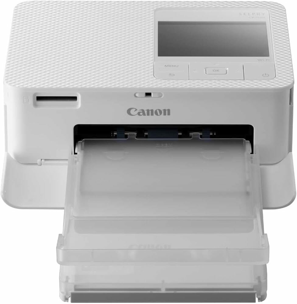 Фотопринтер Canon Selphy CP1500 Wi-Fi печать через смартфон, White（Без фотобумаги и цветной ленты）