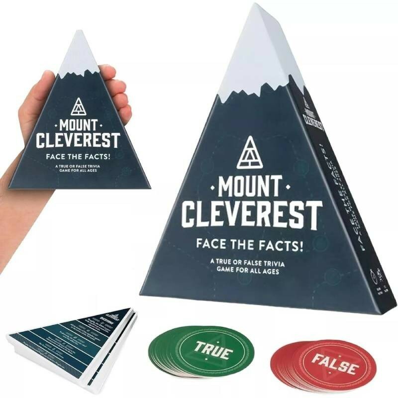 Настольная игра mount cleverest innovative paper card game stunning modern art triangular design
