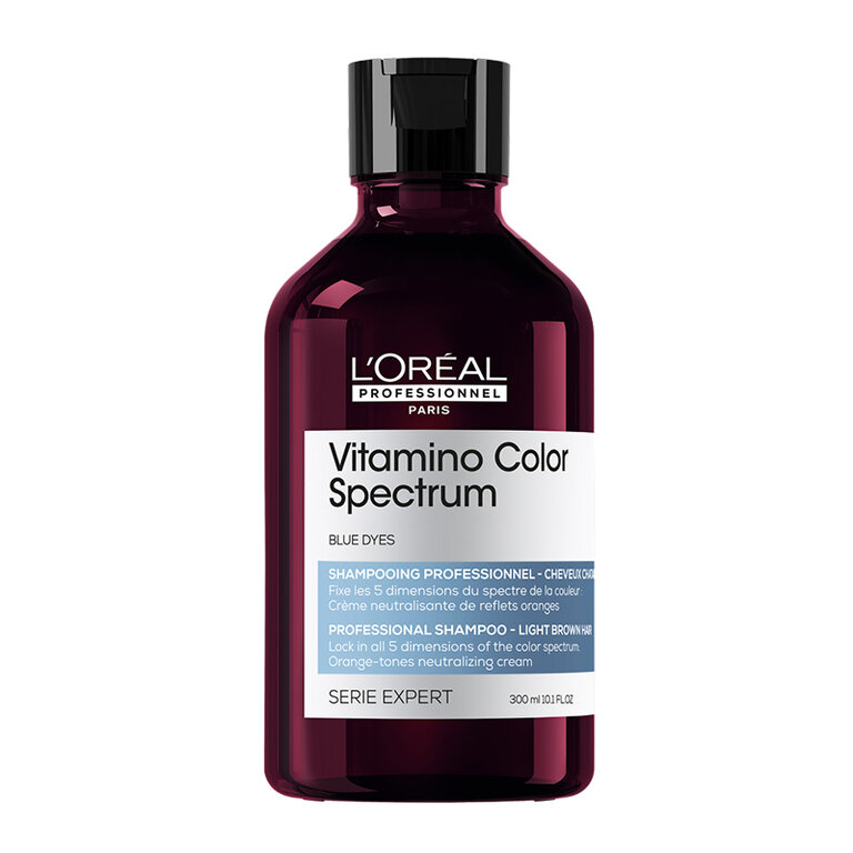 L’OREAL VITAMINO COLOR SPECTRUM Blue Shampoo Синий Шампунь для окрашенных волос 300 мл