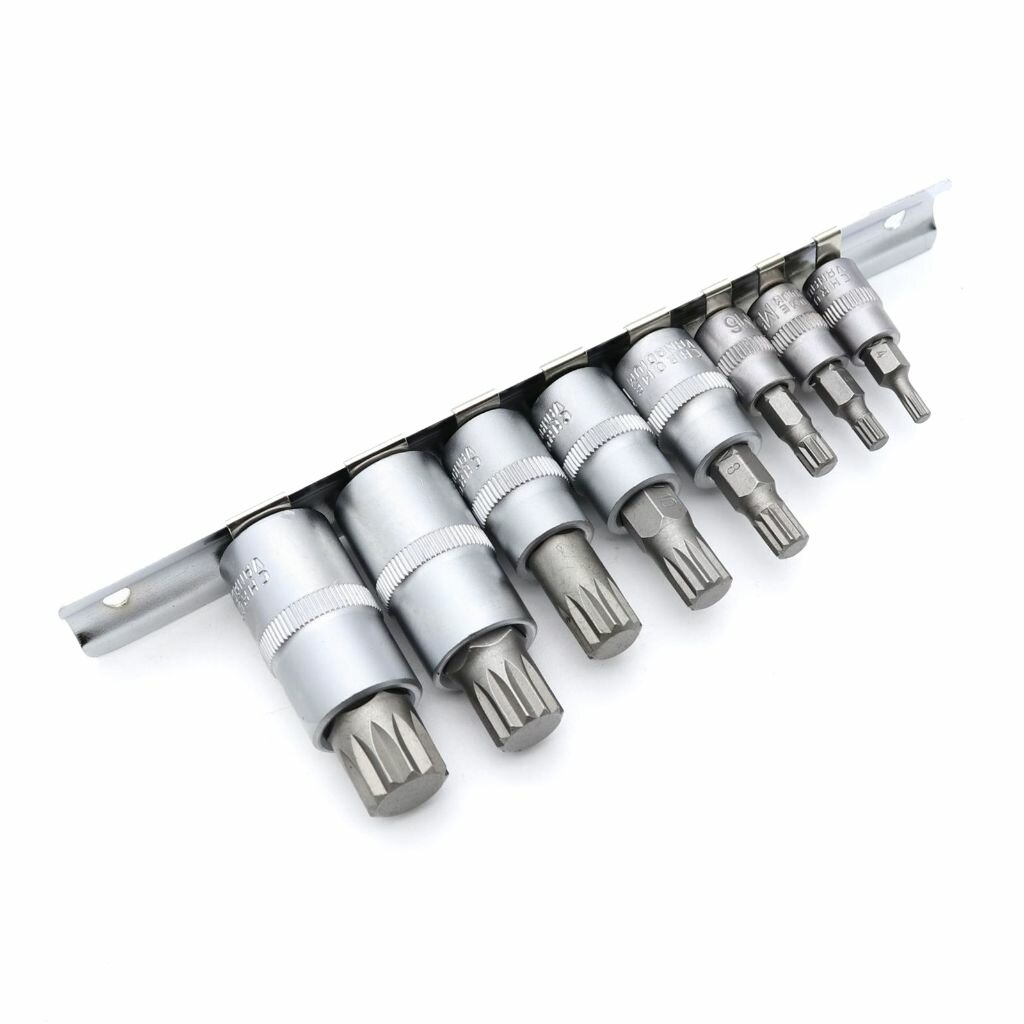 Набор ключей для сливных пробок, 8 шт.