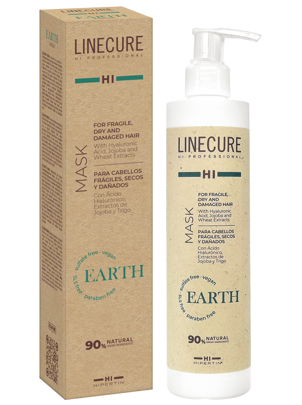 Hipertin Маска для волос Linecure Earth Mask, 300 мл