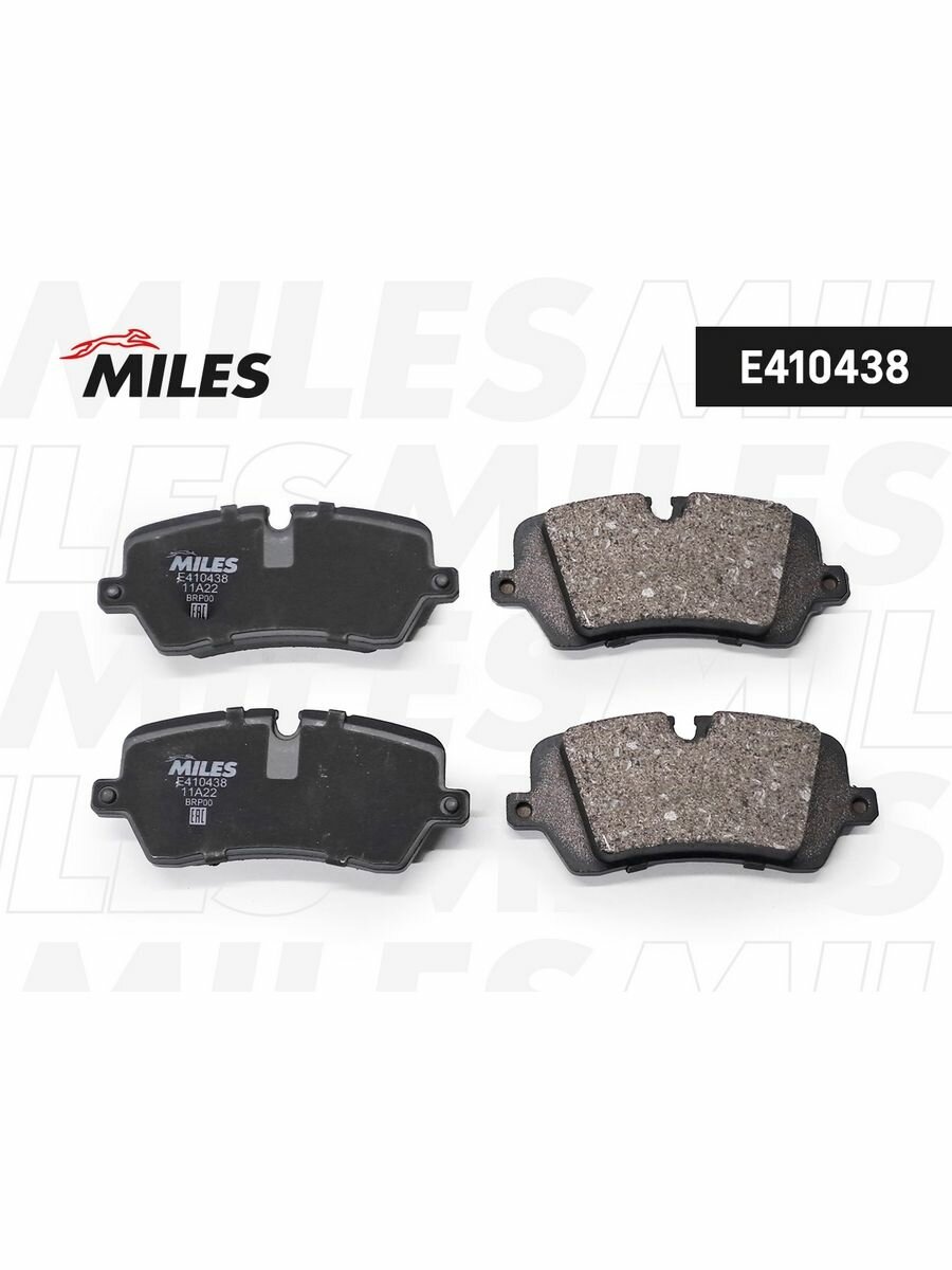 Колодки тормозные дисковые задние MILES E410438 для LAND ROVER Discovery, Range Rover