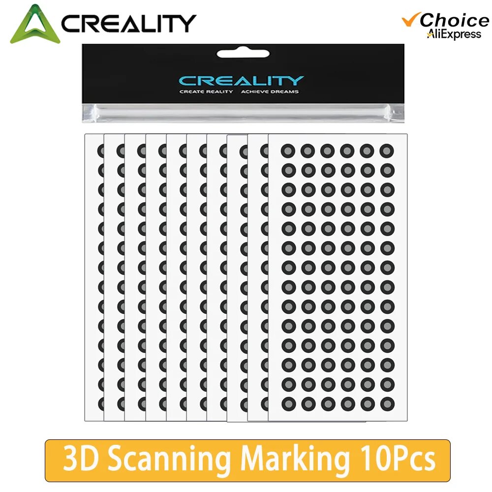 Creality 3 мм/6 мм Маркеры для 3D-сканера 3mm, 10Pcs