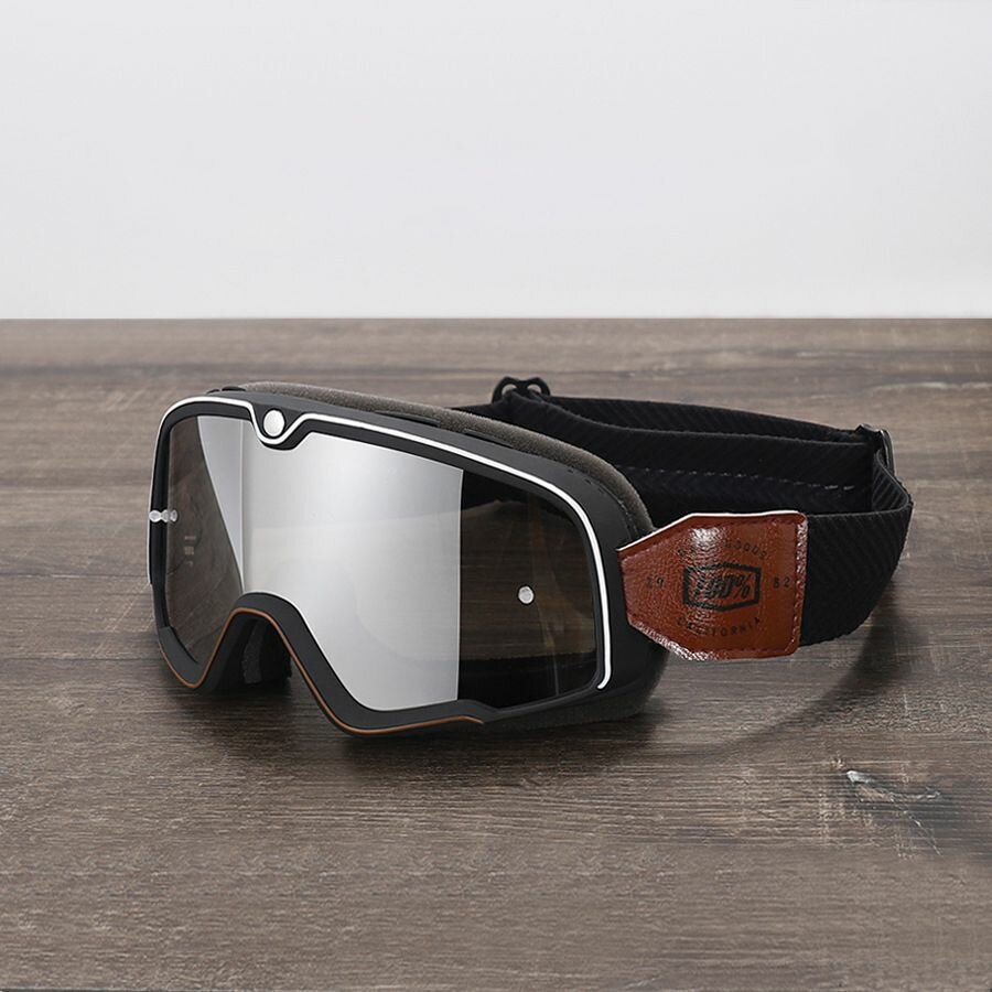 100% Barstow Уличные мотоциклетные очки для езды на велосипеде MX, внедорожные лыжные спортивные очки для гонок на квадроциклах и велосипедах