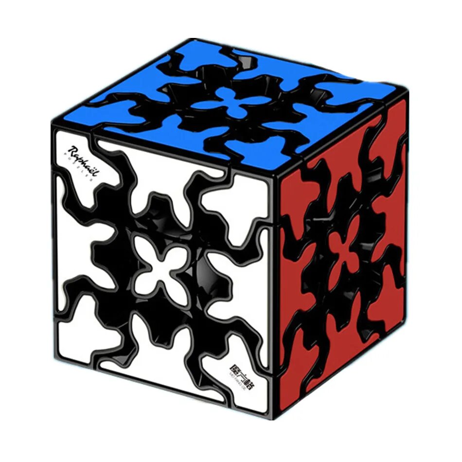 Кубик-головоломка QiYi 3x3: Пирамида/Цилиндр/Сфера, развивающая игрушка-головоломка, 6.0 Gear 3