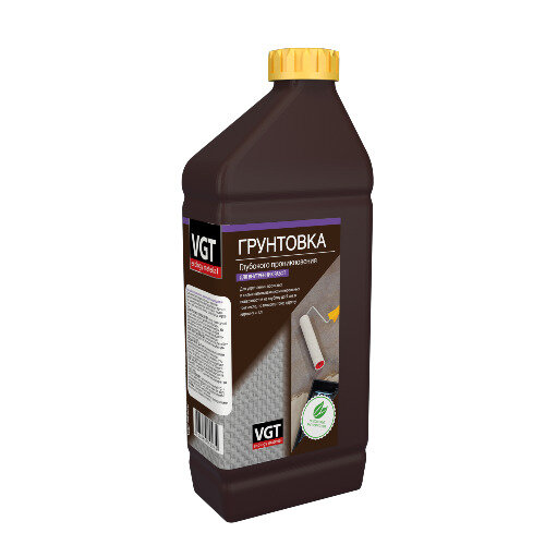Грунтовка глубокого проникновения VGT ВД-АК-0301 для внутренних работ 1 кг