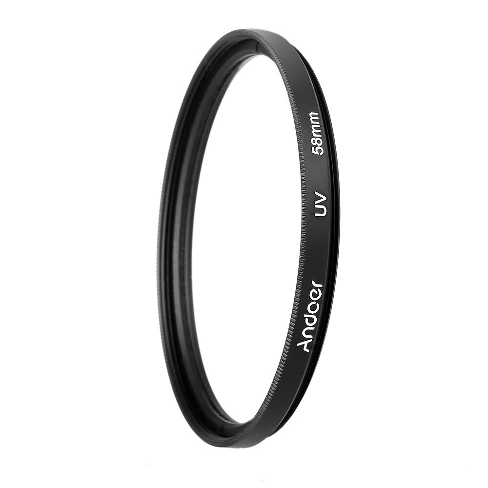 Защитный фильтр Andoer 58 мм UV Ultra-Violet для объектива цифровой зеркальной камеры Canon Nikon
