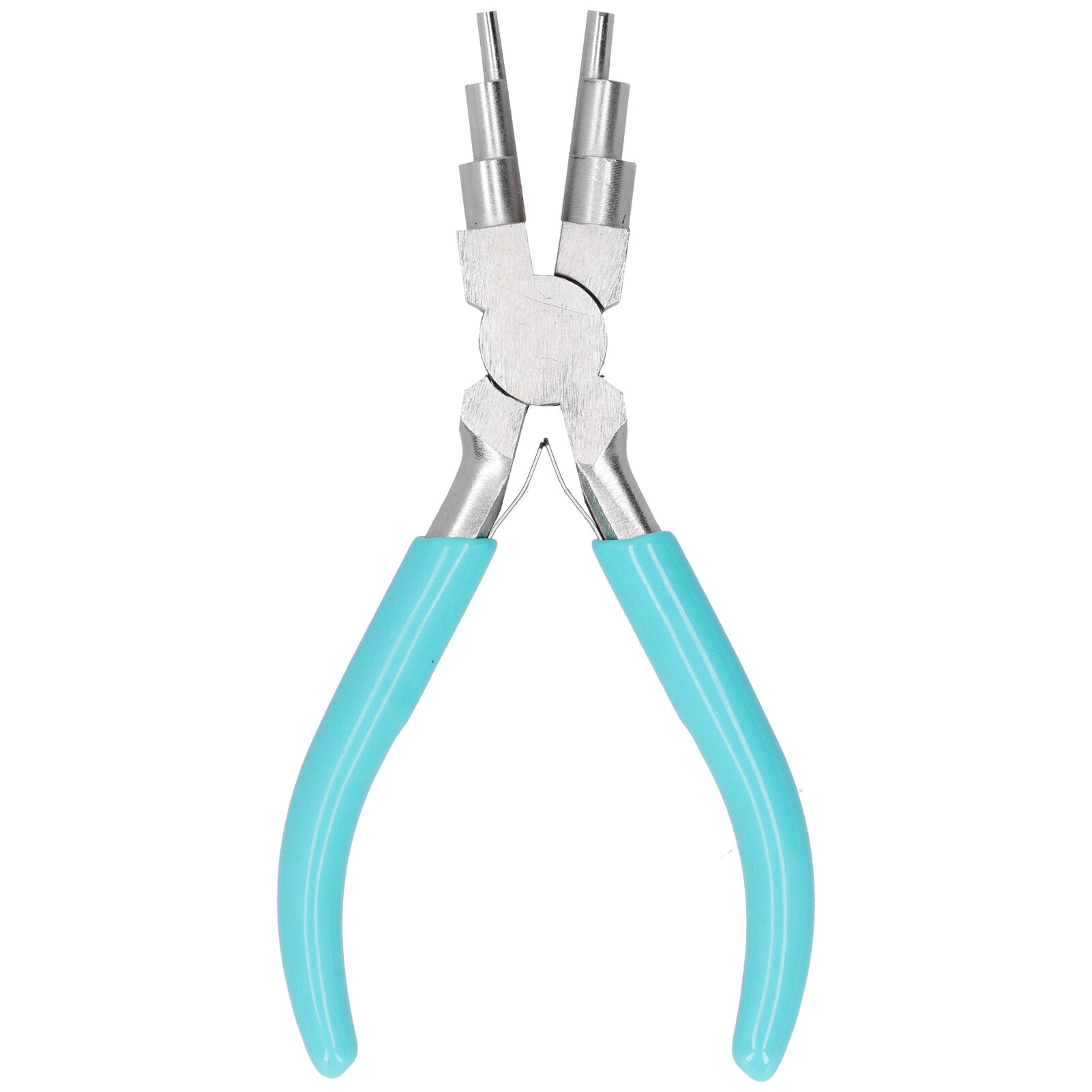 Круглогубцы из углеродистой стали, ручной инструмент для самостоятельного изготовления бисерных украшений, 6-секционные плоскогубцы