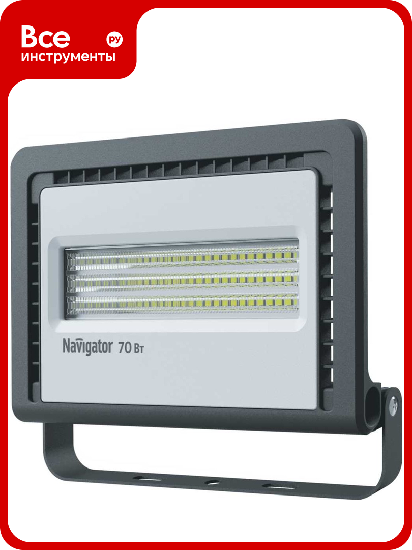Светильник Navigator NFL-01-70-6.5K-LED 14148, для освещения фасадов зданий