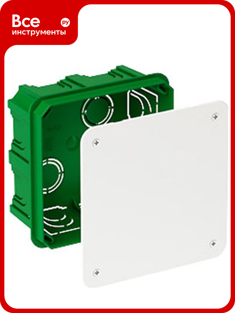 Распределительная коробка Systeme Electric, СП, 100x100x50 мм, SchE, IMT35122