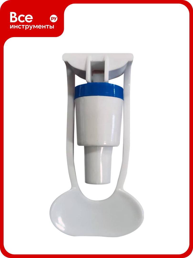 Кран № 2 Aqua Work холодный, белый, наружная резьба 10252, белый