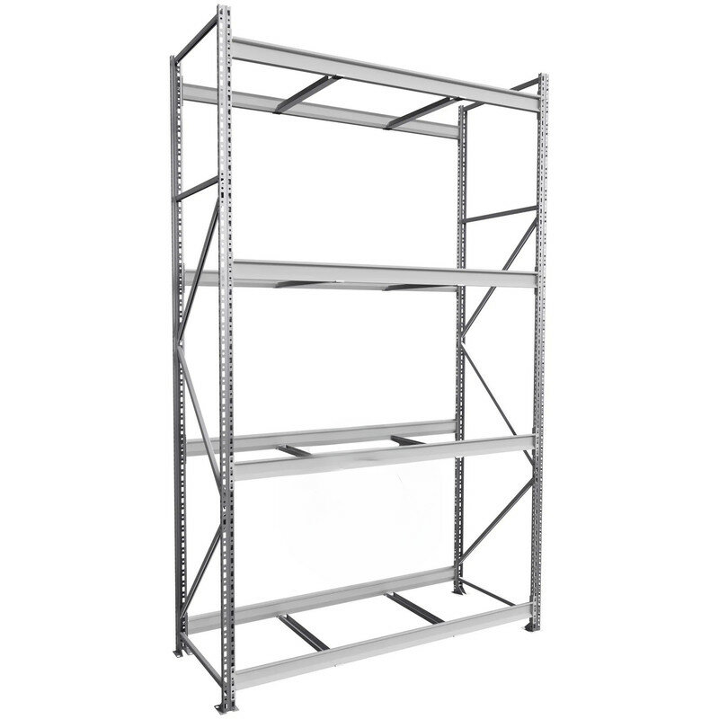 Стеллажи MS Pro без настила 2500x1500x600x4 полки