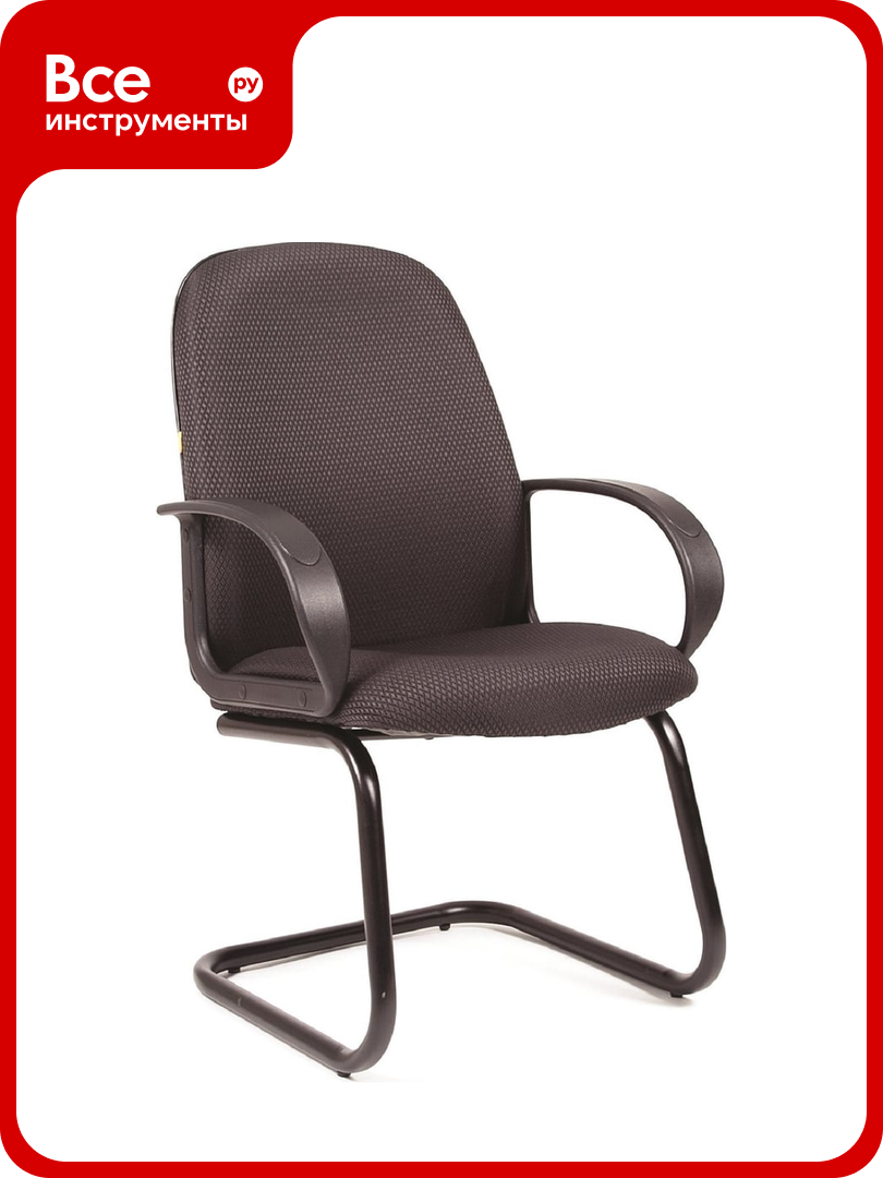 Конференц-кресло CHAIRMAN 279V JP 15-1 серый 00-01176928, для работы в офисе