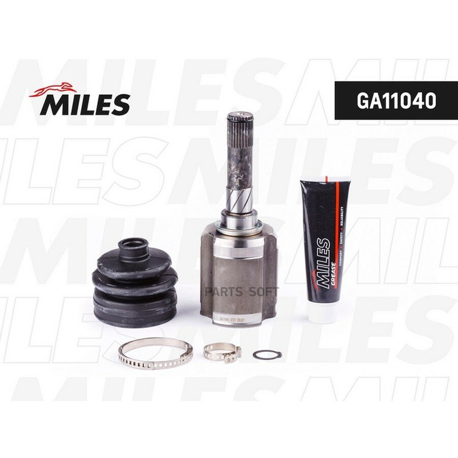 MILES GA11040 ШРУС NISSAN QASHQAI I/X-TRAIL T31 07- внутр. лев. пер. ()