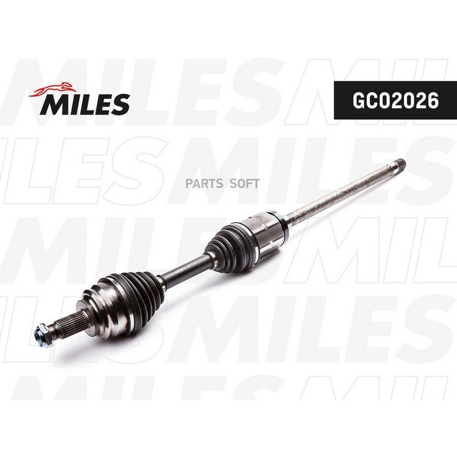 MILES GC02026 Привод в сборе BMW X5(E53) пер. прав. ()
