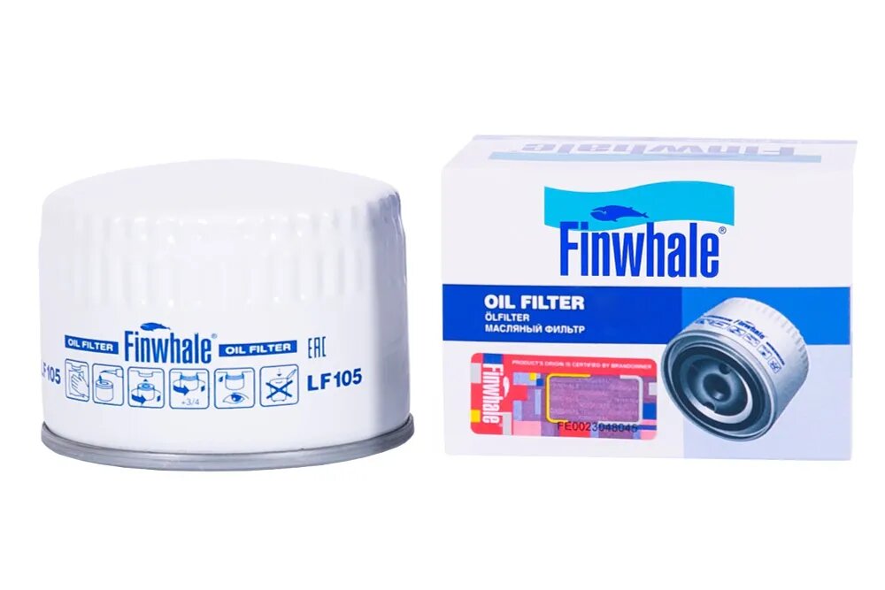 Фильтр масляный Гранта, Веста, Калина, Приора, Нива, ВАЗ 2108-2115, ВАЗ 2110-2112, FINWHALE 2108-1012005