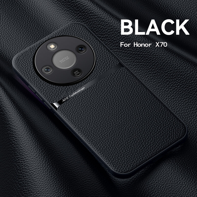 Чехол Для Honor X9d / Honor X70 / Хонор Х9d / Хонор икс70, soft touch, чехол-кардиомонитор, искусственная кожа, поликарбонат (PC), защита камеры, ударопрочный, усиленные углы, Honor, Honor X9d, Honor X70,