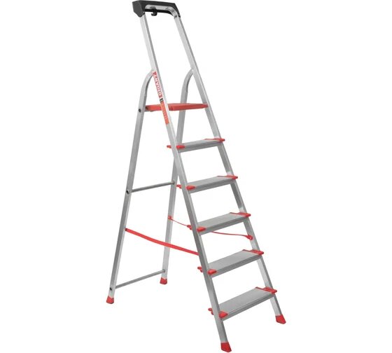 Свободностоящая стремянка Gigant 6 ступеней PROFI AAA-01