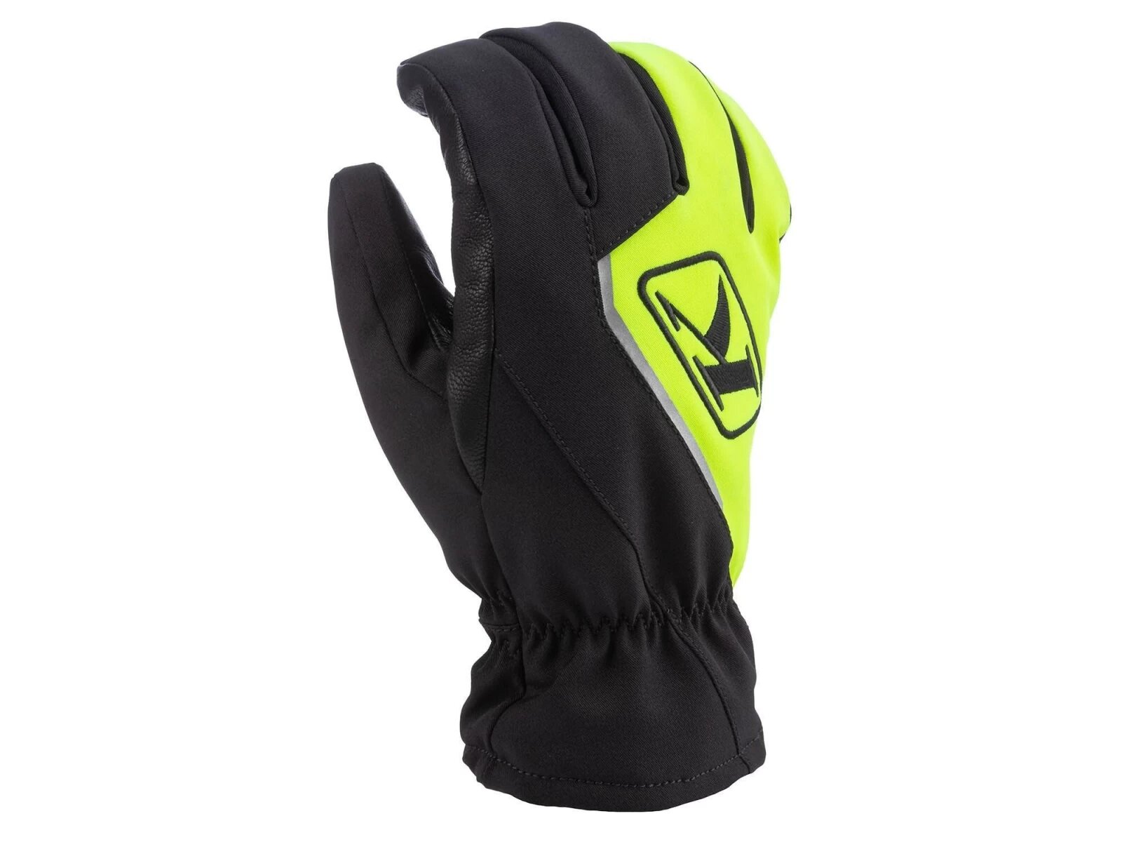 Снегоходные перчатки KLIM Klimate Short Glove NEW Black/Hi-Vis, 2XL