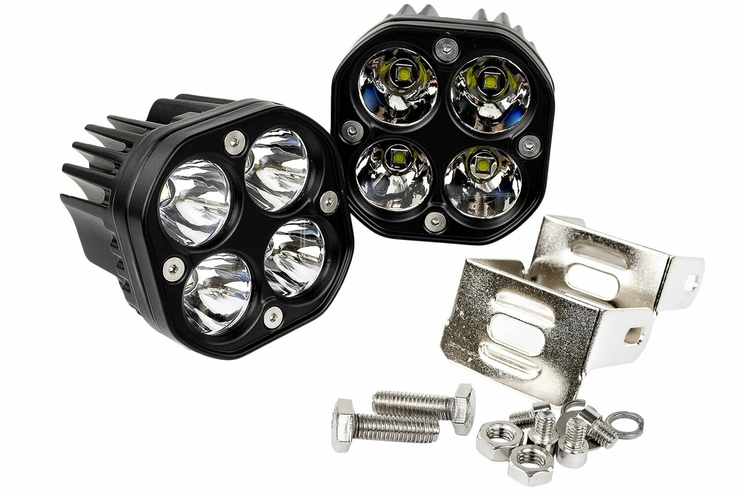 Универсальные светодиодные ПТФ Sal-Man 60W 18000lux дальний свет