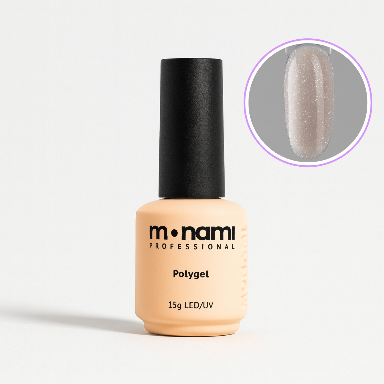 Жидкий полигель Monami Liquid PolyGel №10 15 г суперпрочный и износостойкий