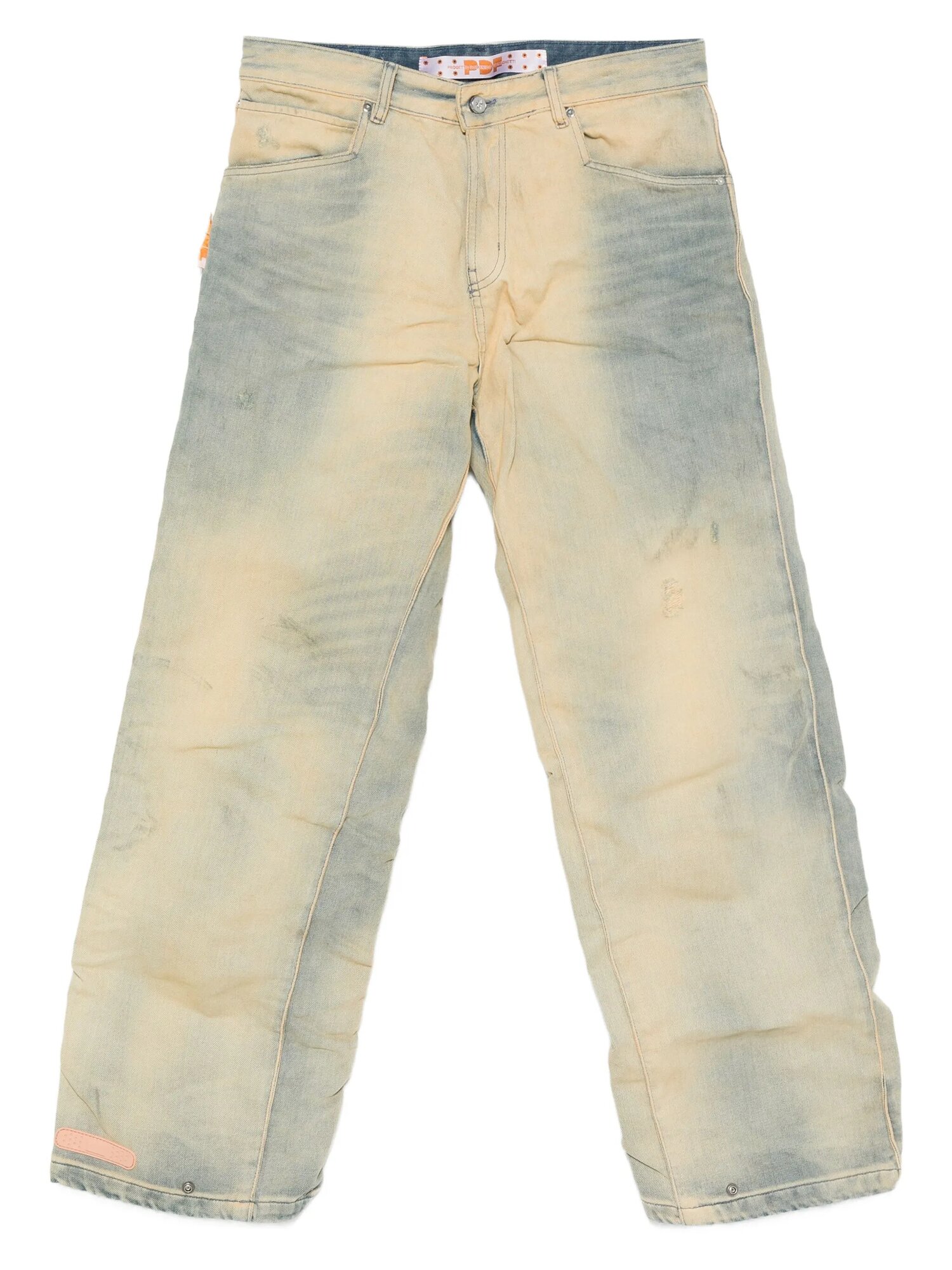 Джинсы Panelled faded jeans 