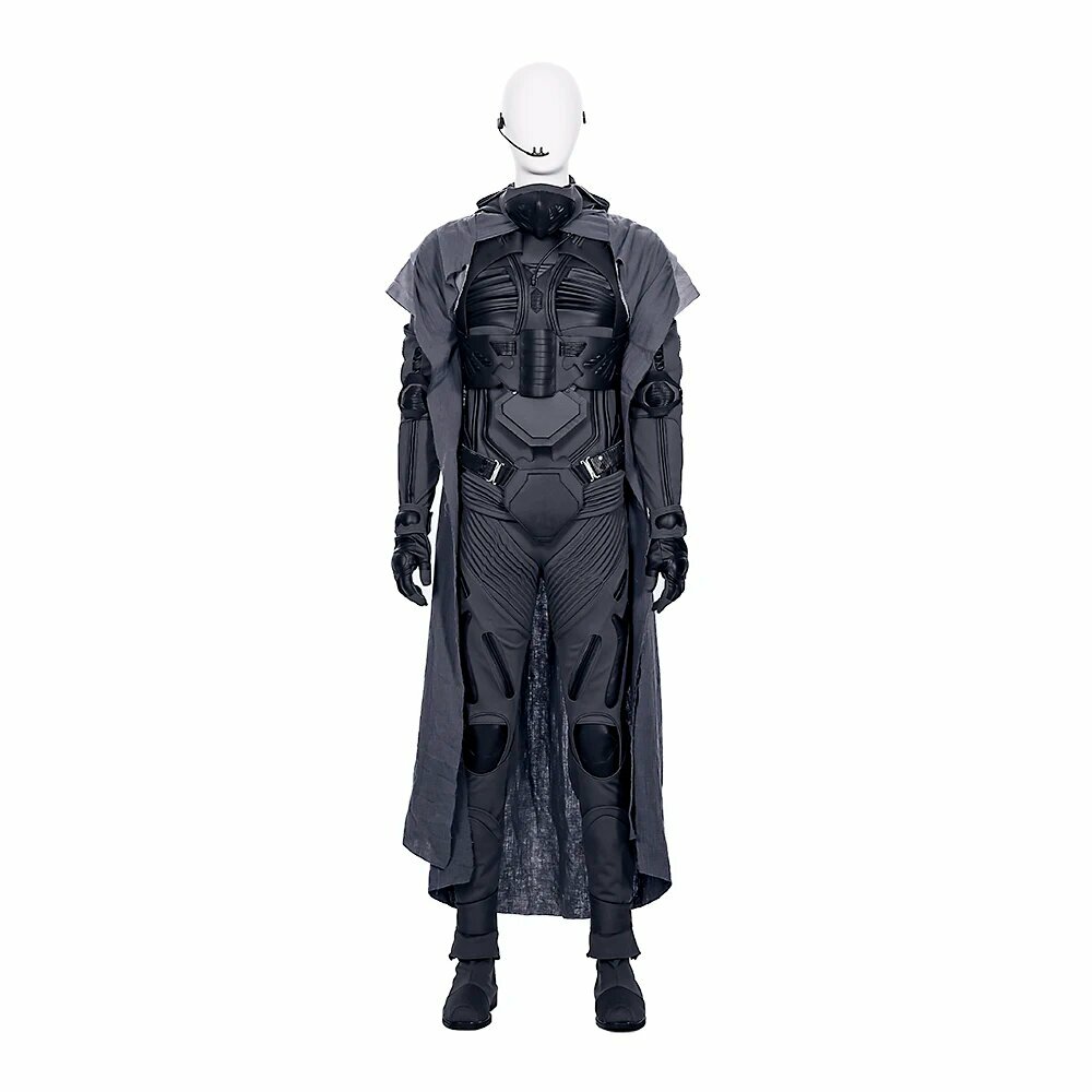 Косплей костюм Fremen Stillsuit Paul Atreides Черный, L, Full set with shoes