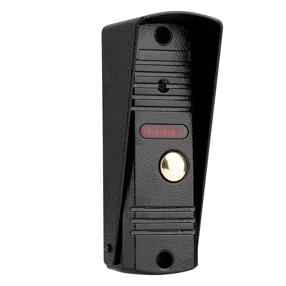 Вызывная панель WARTE DP-01 PAL Черный, антивандальная, с ИК-подсветкой, 90 градусов