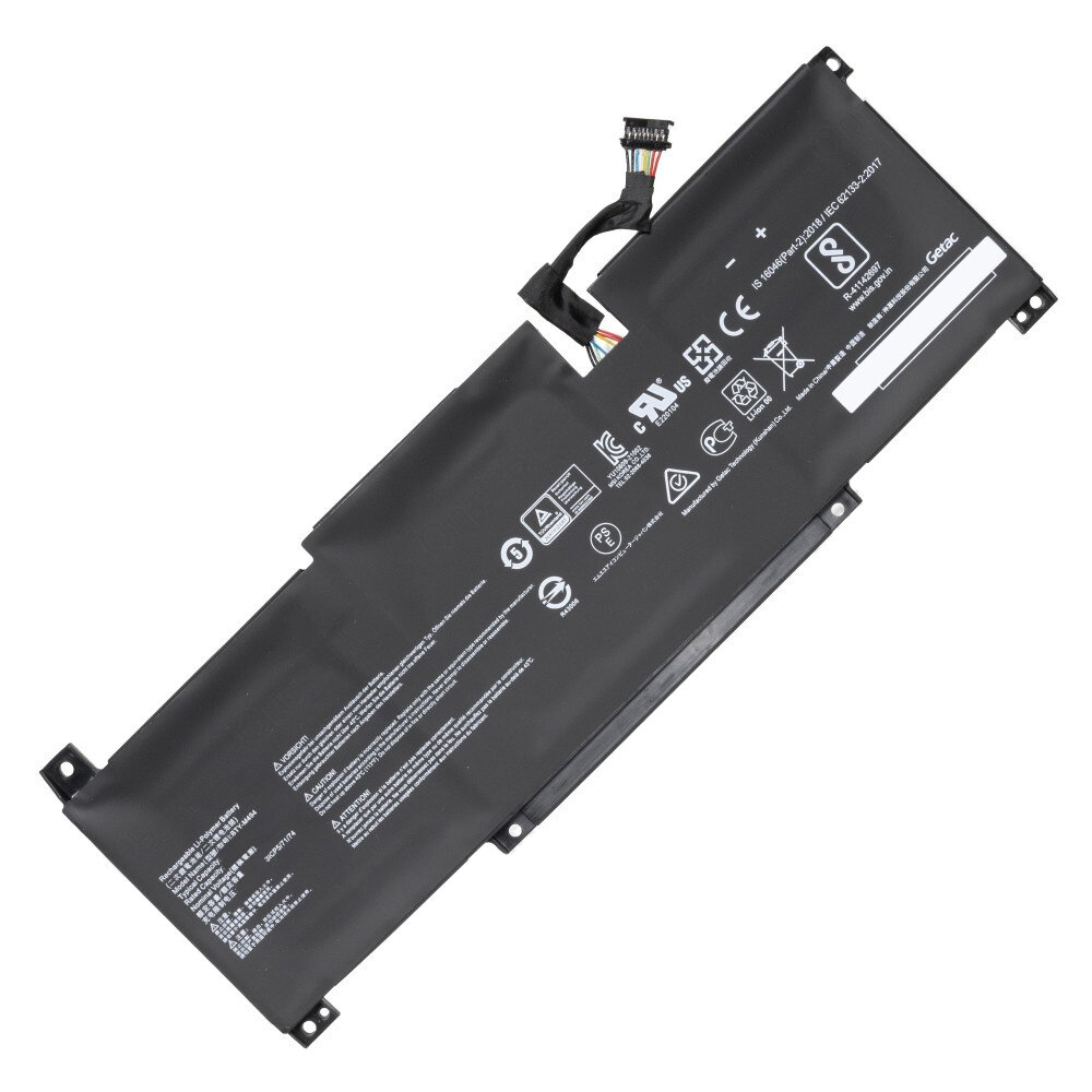 Аккумулятор BTY-M494 для MSI Modern 15 B12M 11.4V 39.3Wh черный коннектор