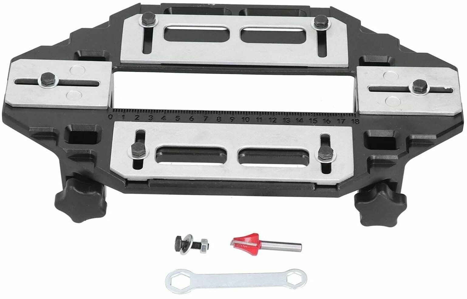Шаблон для врезки петель и дверных замков / Кондуктор для установки петель и замков