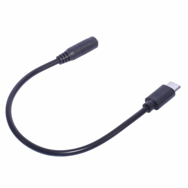 Кабель для зарядки от розетки 3.5x1.35 мм к разъему Type C.