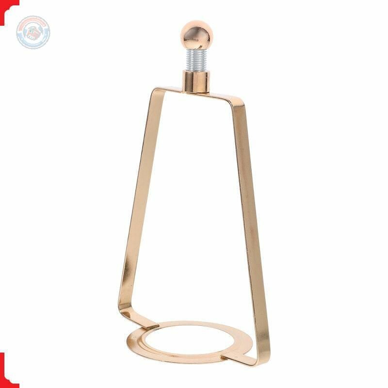 Универсальный комплект для ремонта настольной лампы кронштейн абажура арфа золотой железный держатель для дома и офиса