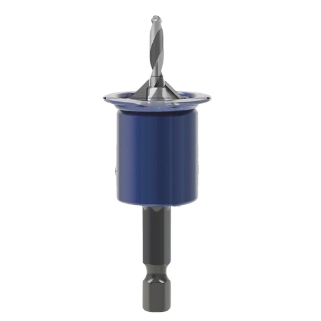 Деревообрабатывающее Потайное Сверло с Шестигранным Хвостовиком 2 в 1 Открывалка Для Ограничительных Отверстий Потайное Сверло Для Сверления Деревообработки