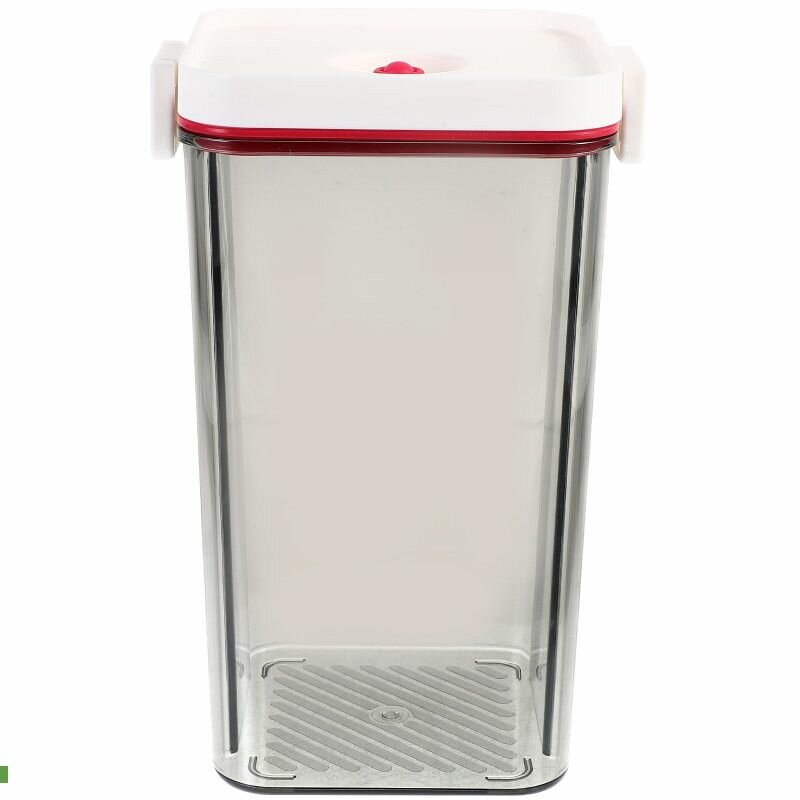 Контейнеры для еды, пластиковые банки с крышкой, прозрачные вакуумные контейнеры для фруктов, чая, 18.5X12X10.5CM