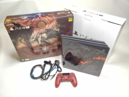 Sony PlayStation 4 Pro Monster Hunter: World Liolaeus Edition, 1 ТБ