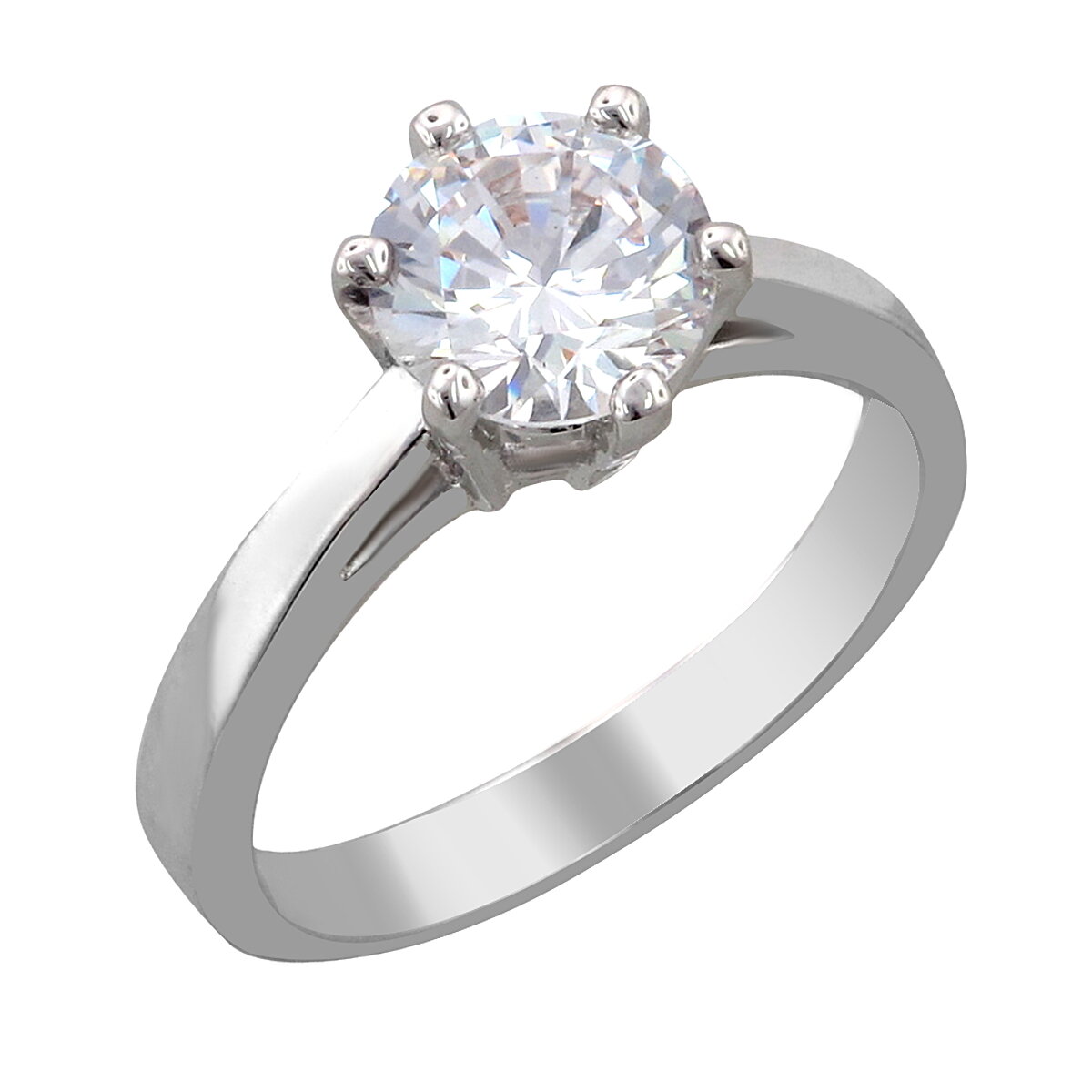 Кольцо, фианит