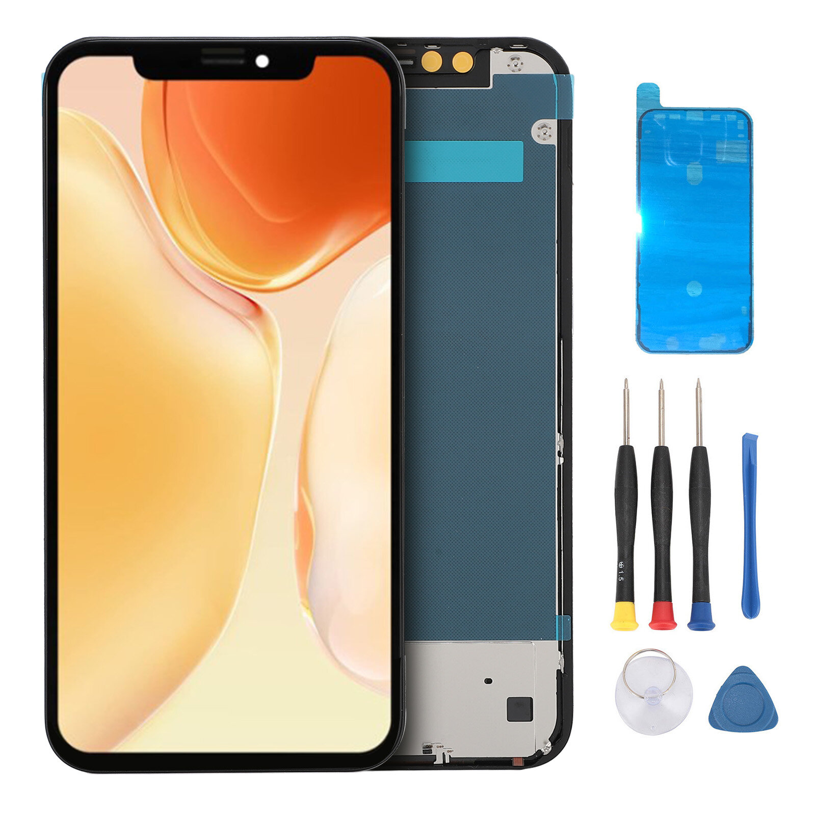 Комплект замены экрана для iPhone XR (6.1", Incell 3D дисплей, водонепроницаемый)