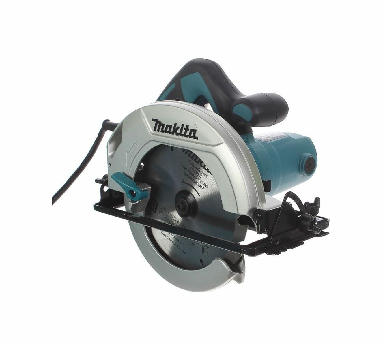 Дисковая пила Makita HS7000 1200Вт. 185мм. 5200 об/мин. подключение пылесоса