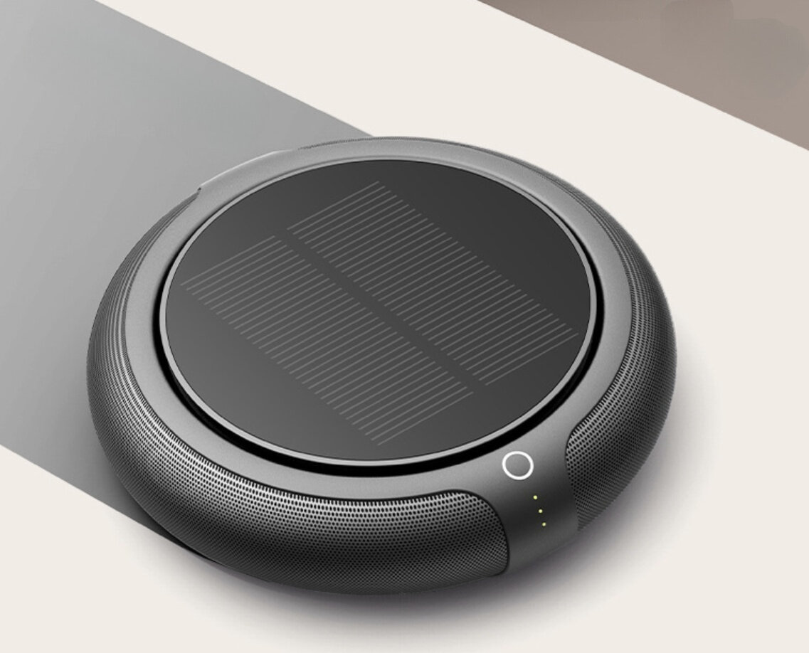 Xiaomi YOUPIN Автомобильный очиститель воздуха с солнечной зарядкой, Черный