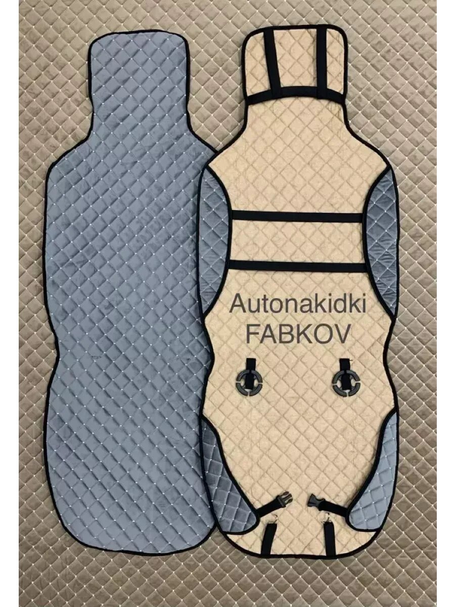 Накидки/Чехлы на Daewoo Novus для одинарных сидение 2штук