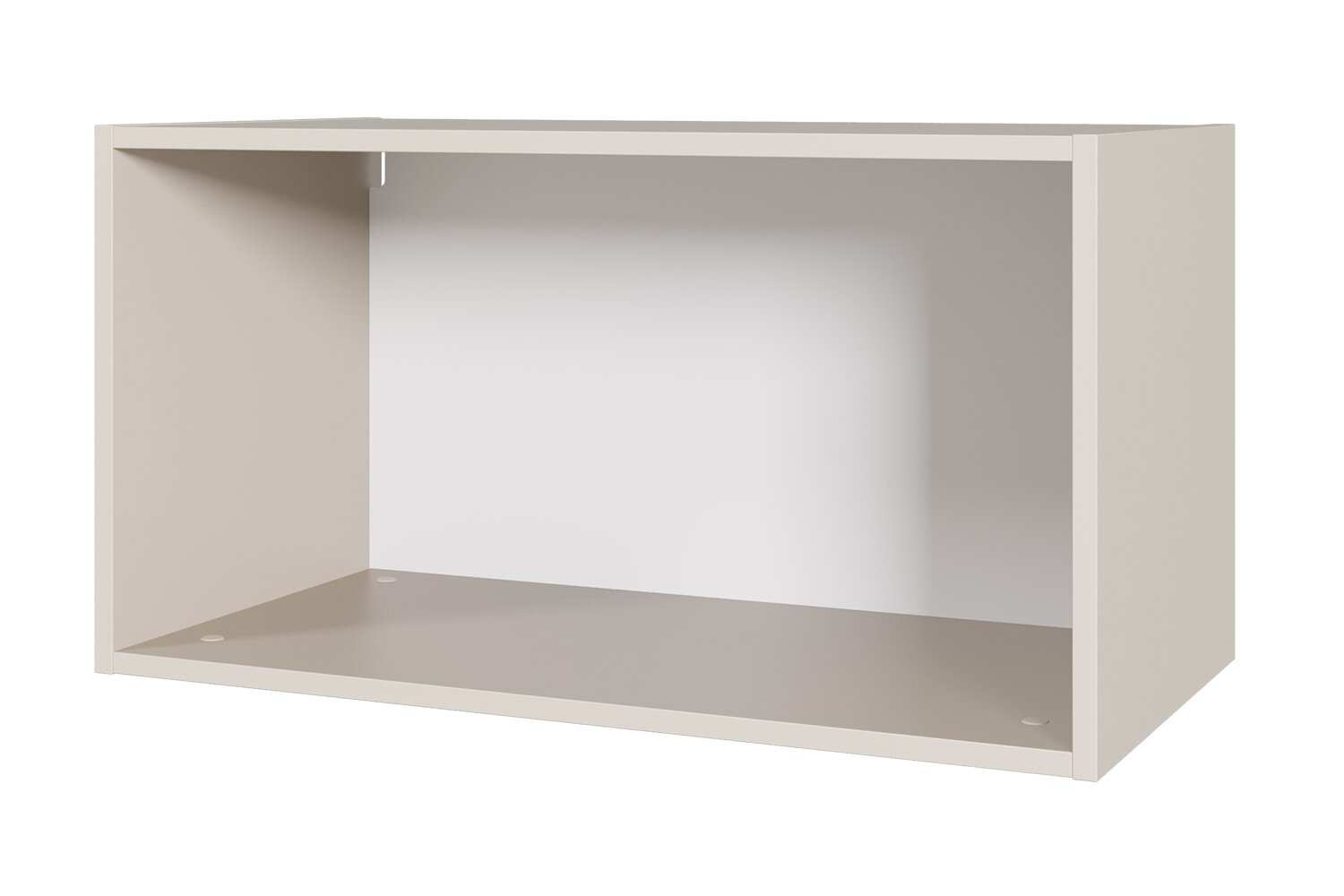 Корпус антресоли Hoff Оскар 75х40х38,8 см, без двери, цвет бежевый кашемир