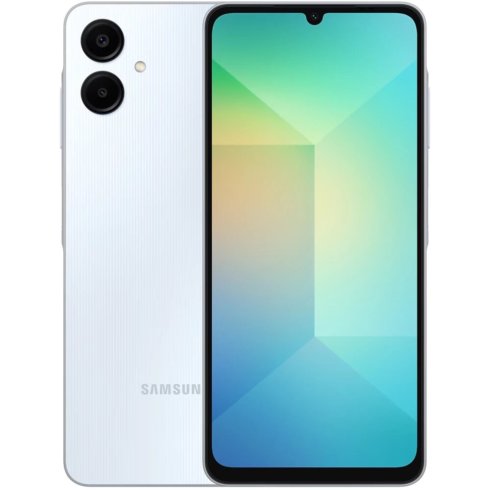 Смартфон Samsung Galaxy A06 4/128Gb Light Blue (SM-A065FLBGMEA)
