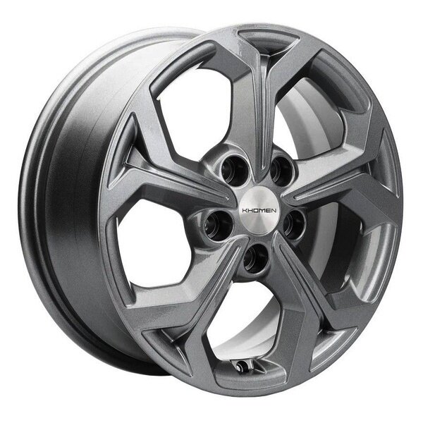 Колесный диск Khomen KHW 1606 6.5x16 5*108 ET50 DIA63.3 Gray