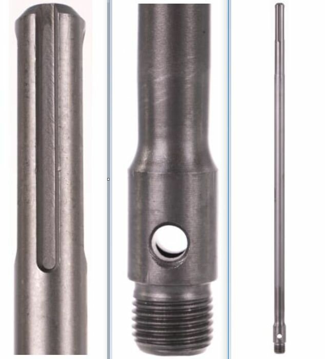 Державка ЗУБР SDS-MAX, M22, L600мм для коронок 14-152мм, конусное крепление центров сверла