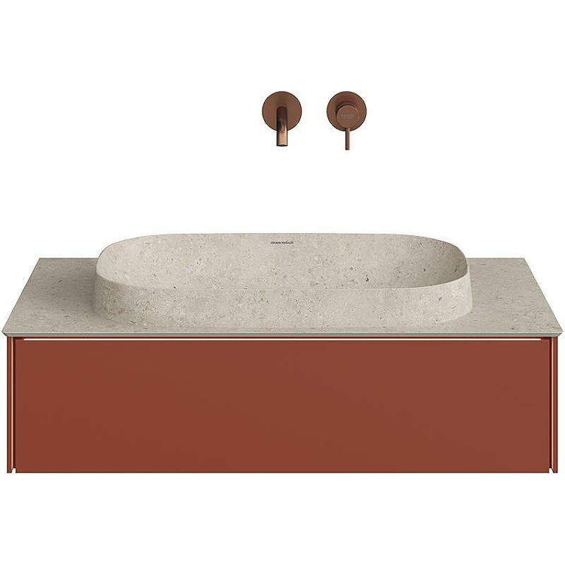 Тумба под раковину Kerama Marazzi Magica 90 MA.90.1\VR. M подвесная Венецианский красный