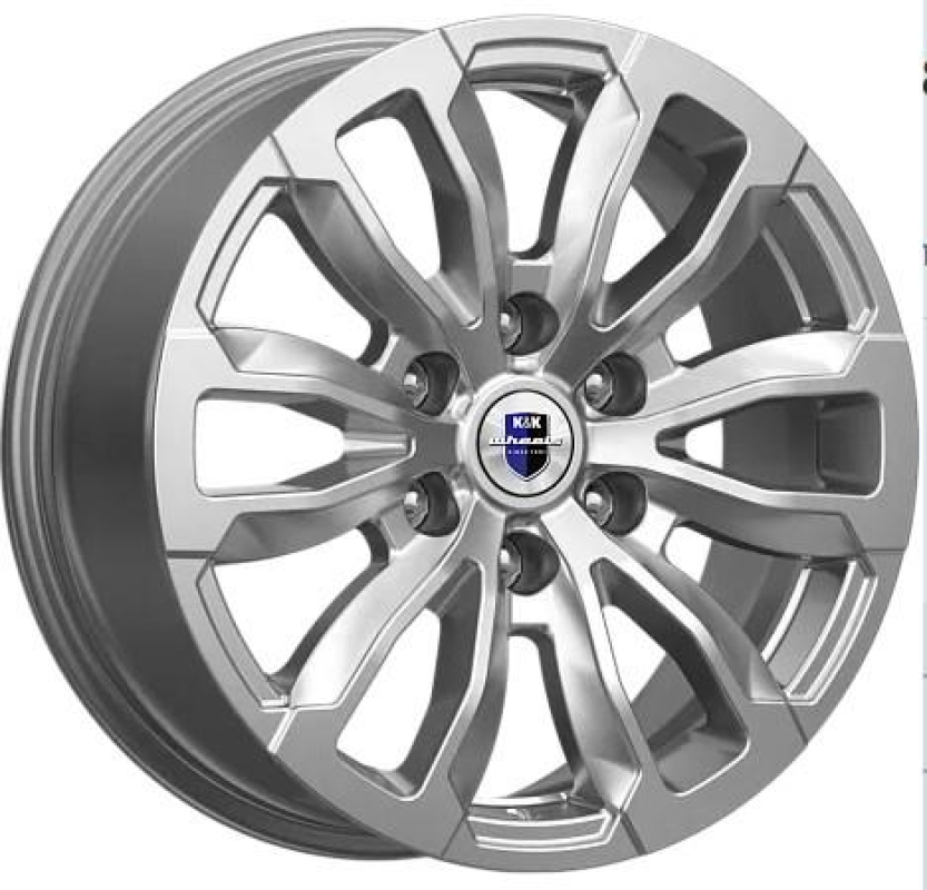 Диск колесный КиК Меконг 7,5x18 6x139,7 Dia100.1 ET36 цвет дарк платинум