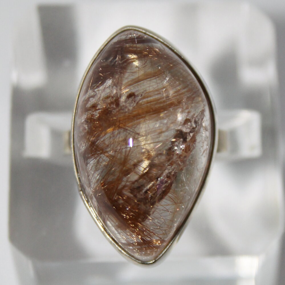 Кольцо-кулон, кварц