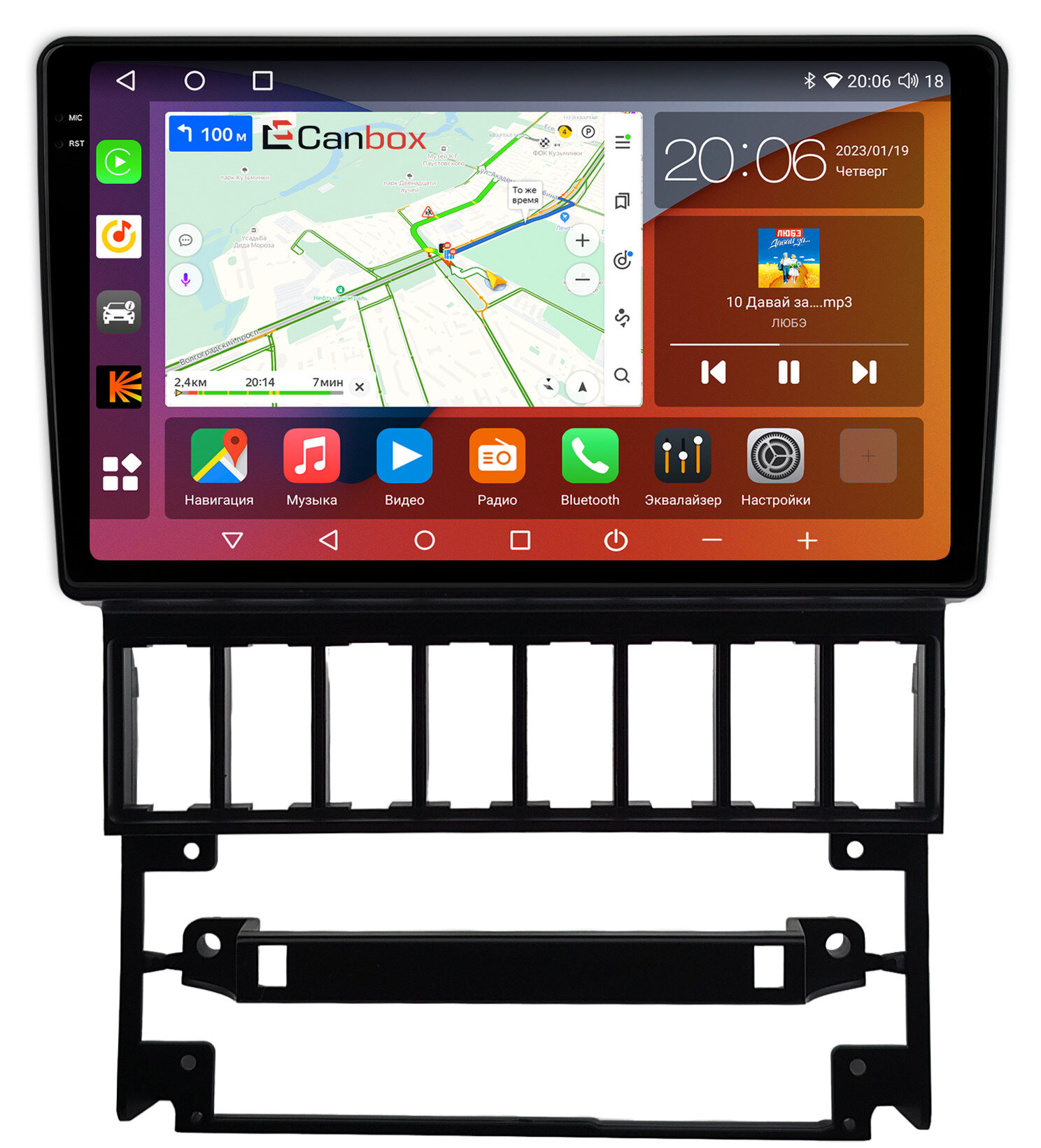 Штатная магнитола Canbox H-Line 2K 4180-9-0567 для Audi 80 (B4) 1991-1996 на Android 10 (4G-SIM, 4/32, DSP, QLed)